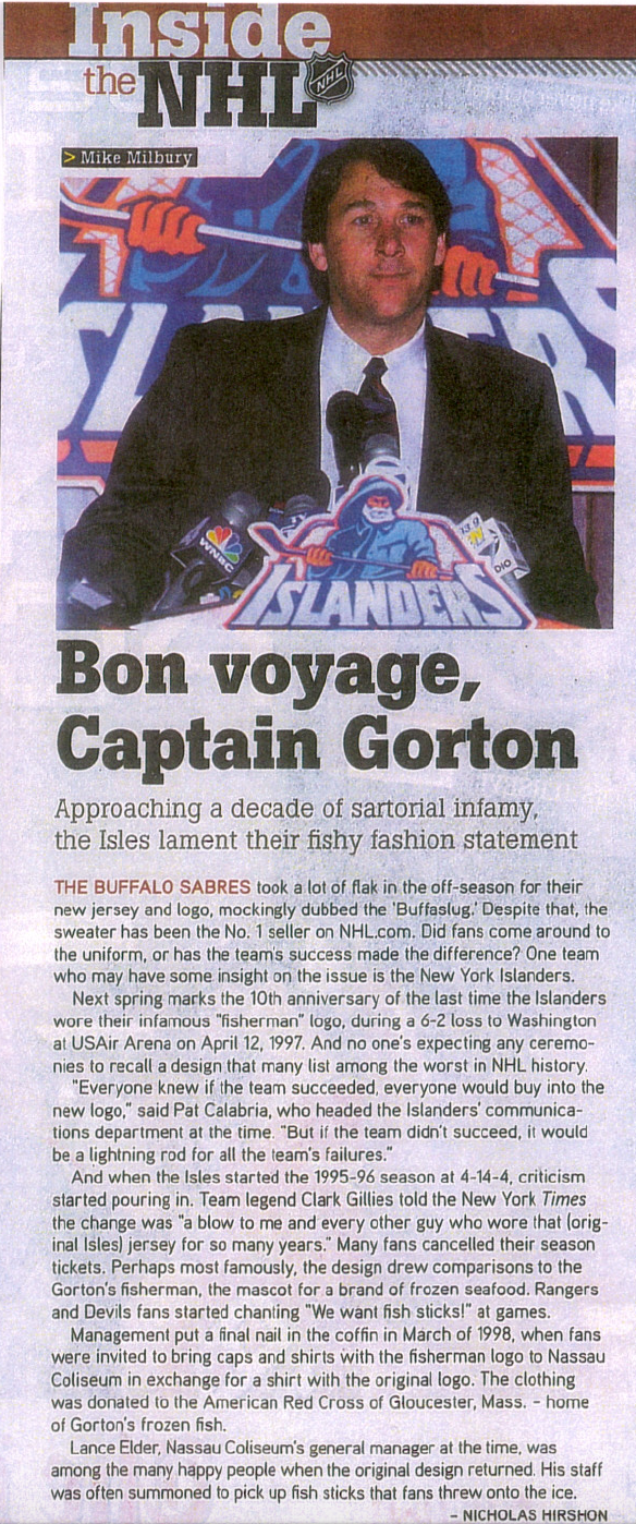 Inside the NHL: Bon Voyage, Captain Gorton – Nick Hirshon
